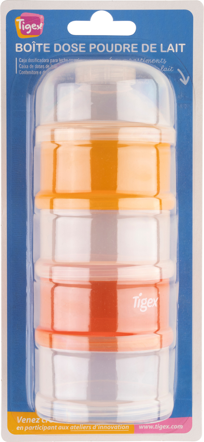 Boîtes dose poudre de lait - Tigex